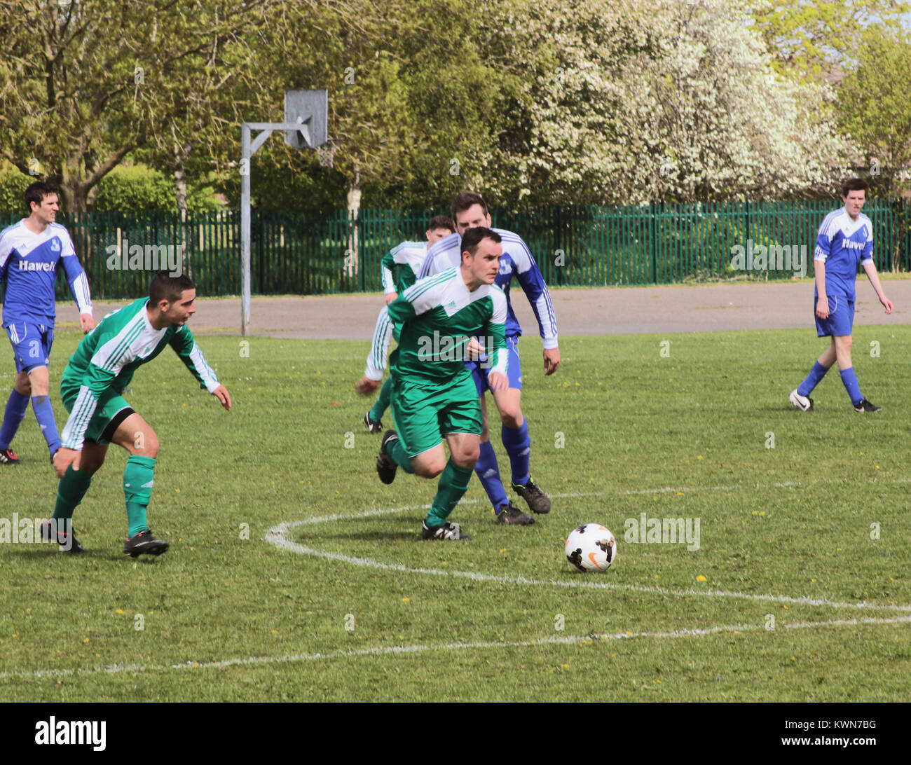 A Local Football Team Stock Photo - Alamy