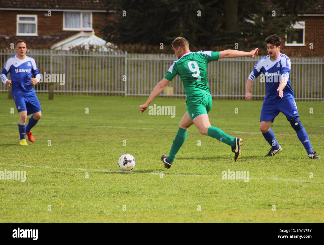 A Local Football Team Stock Photo - Alamy