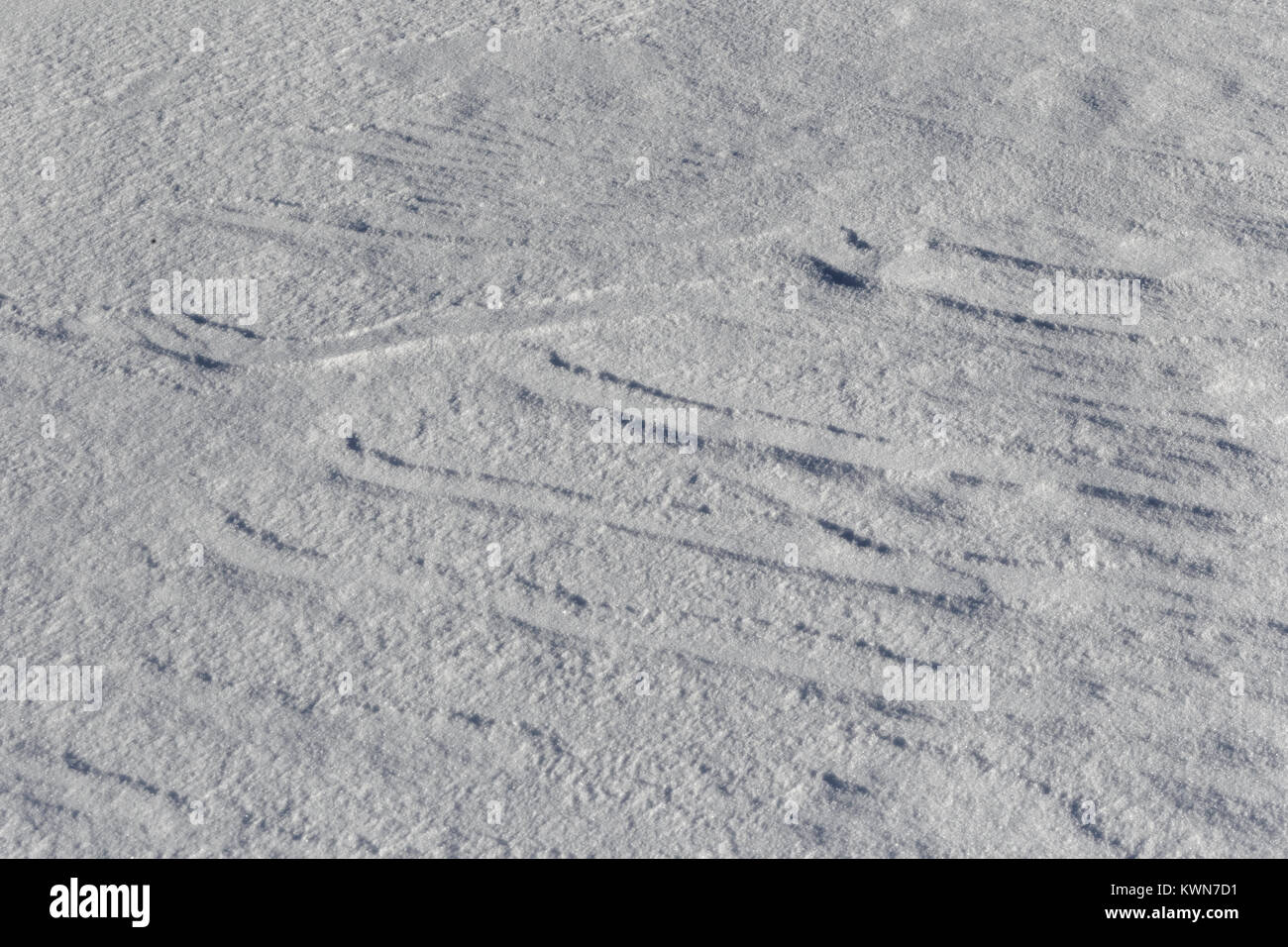 Quebec,Canada. Small snow drifts caused by wind Stock Photo - Alamy