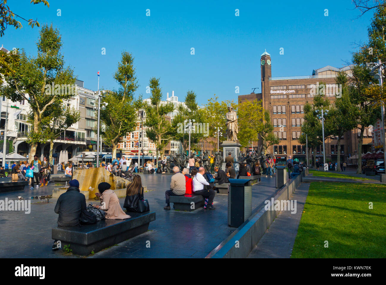 Rembrandtplein square hi-res stock photography and images - Alamy