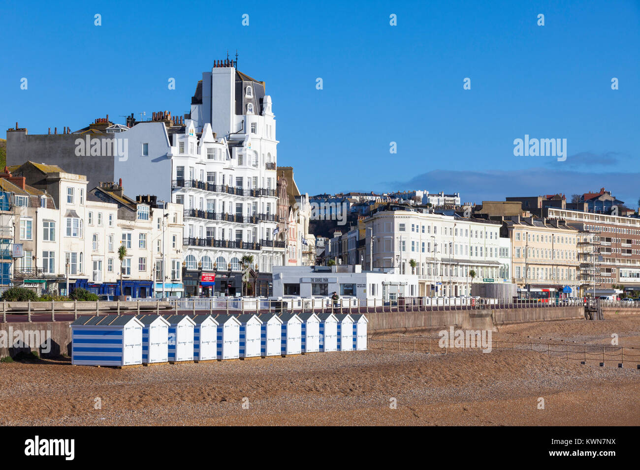 Hastings Beach Huts High Resolution Stock Photography and Images - Alamy