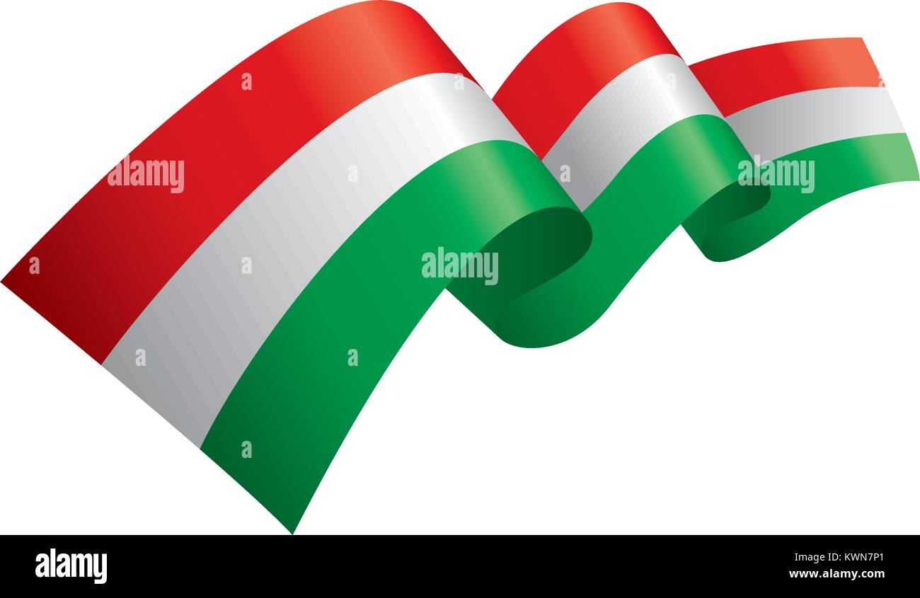 Hungary flag, vector illustration Stock Vector Image & Art - Alamy