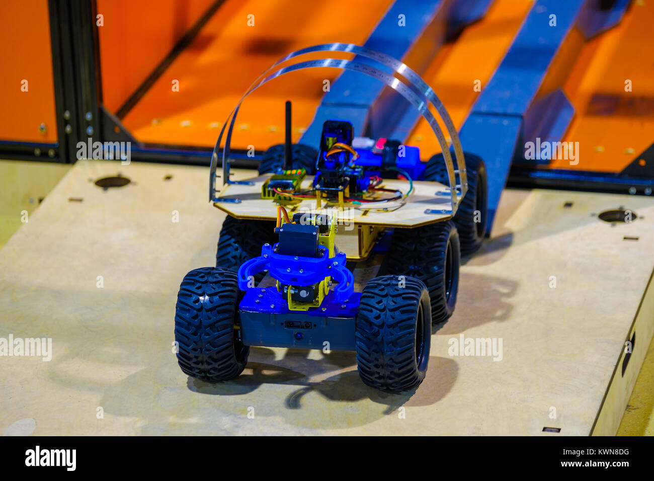 Line tracking stem ev3 robot Stock Photo - Alamy
