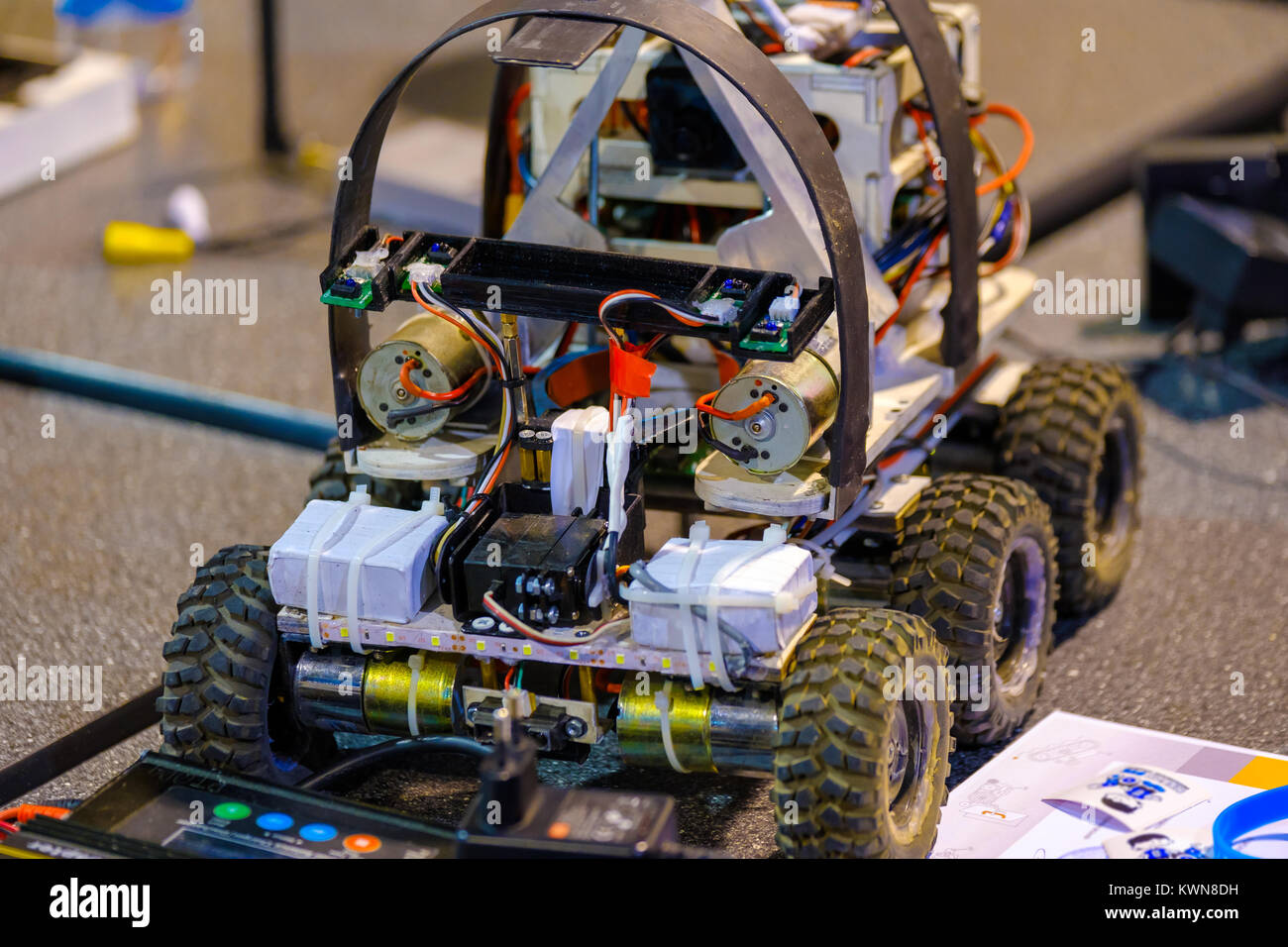 Line tracking stem ev3 robot Stock Photo - Alamy