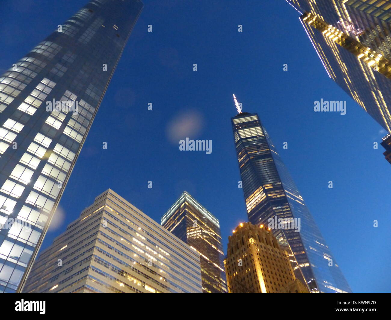 New York City, One World Trade Center, aka The Freedom Tower, designed ...