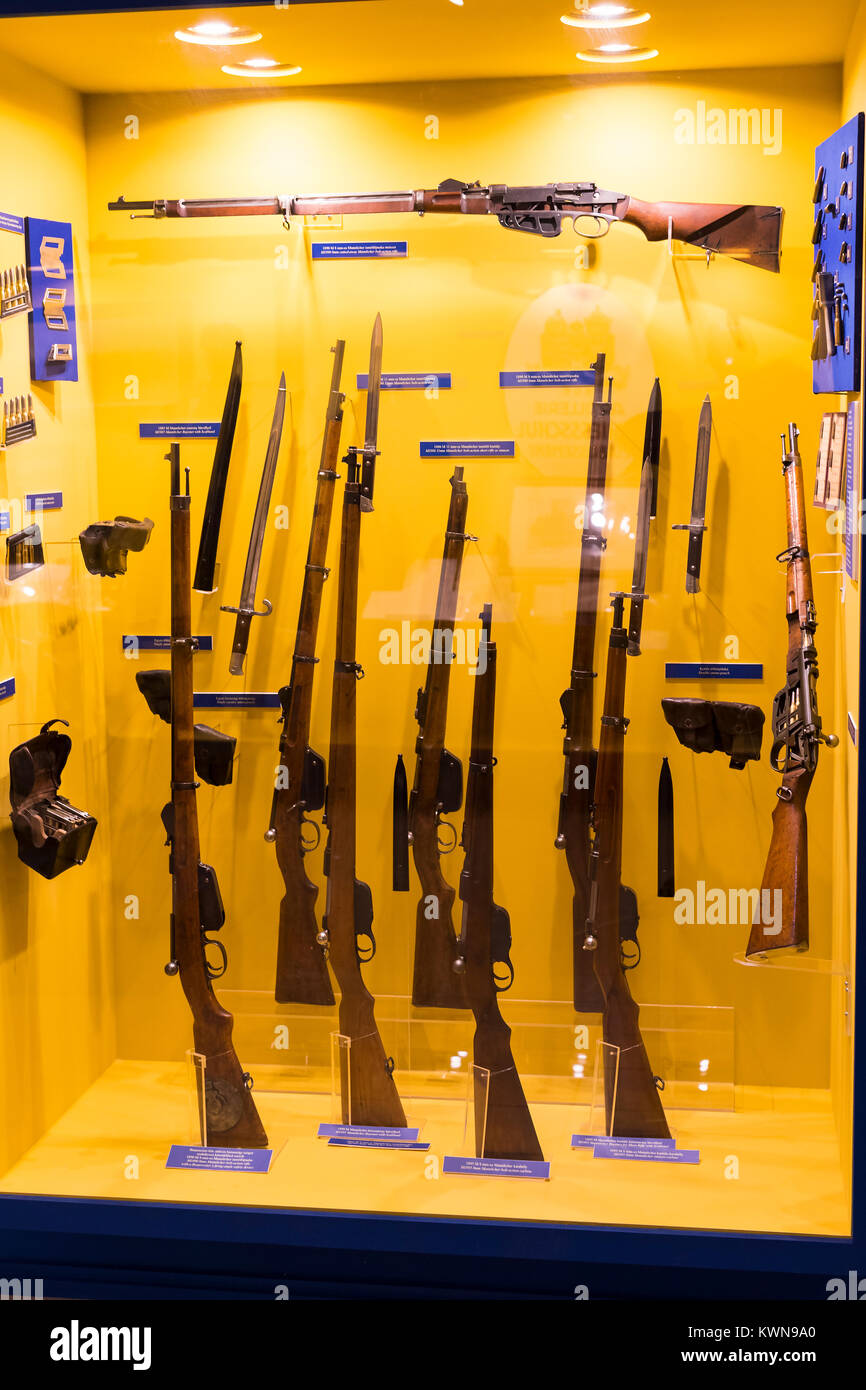 BUDAPEST, HUNGARY - 22 AUGUST 2017: Museum of the history of the ...