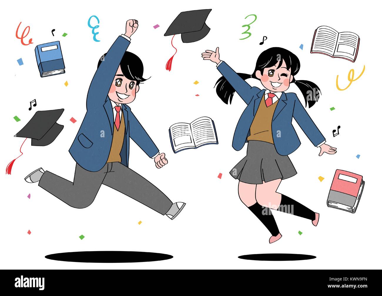 Last Day Of School Cartoon