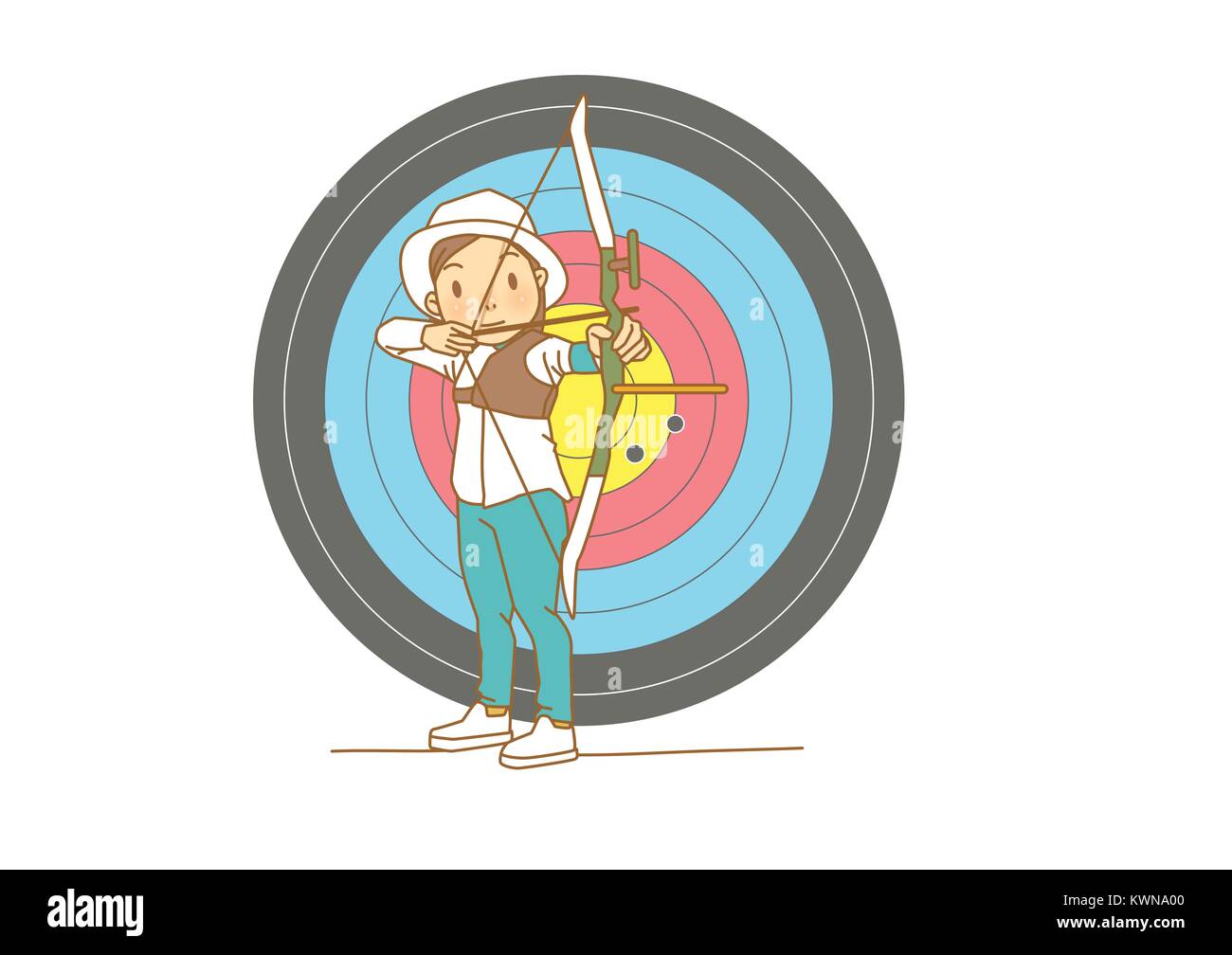 Olympic Archery Logo