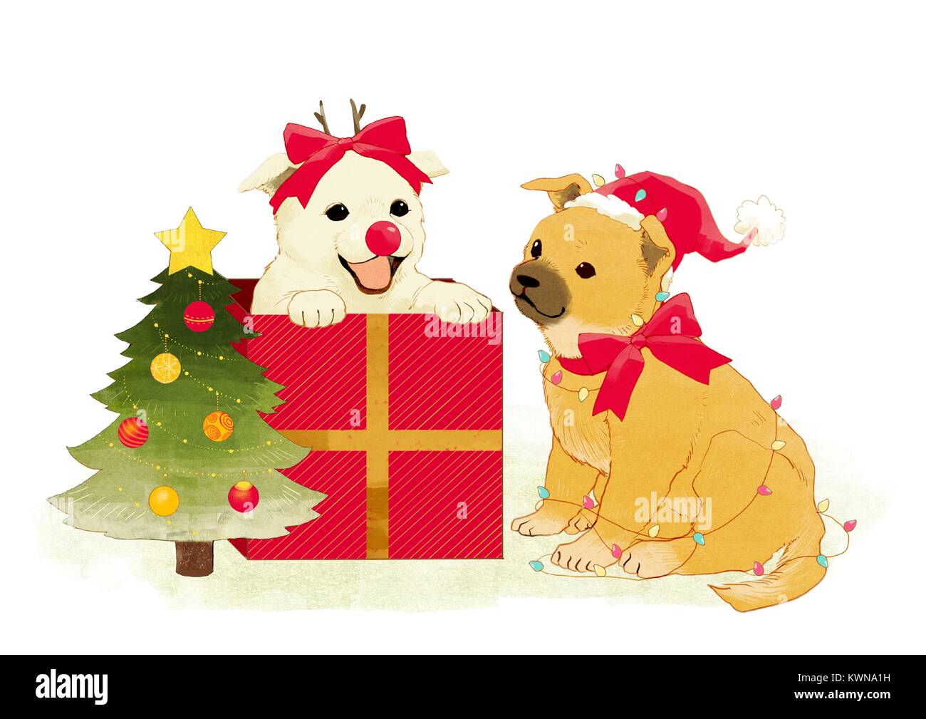 Vector of puppy, a litter of puppies, 2018 012 Stock Vector Image & Art ...