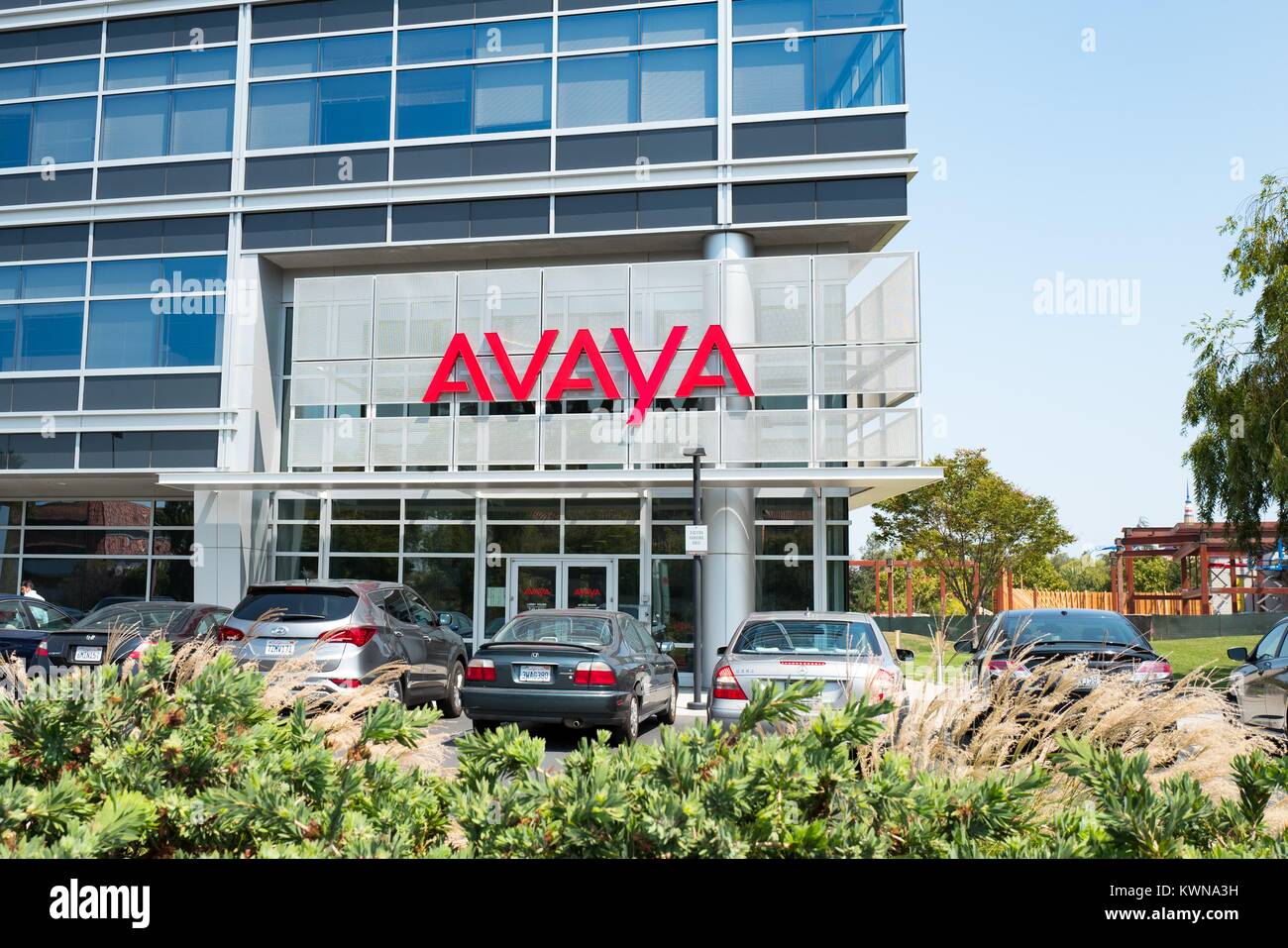 Avaya logo usa hi-res stock photography and images - Alamy