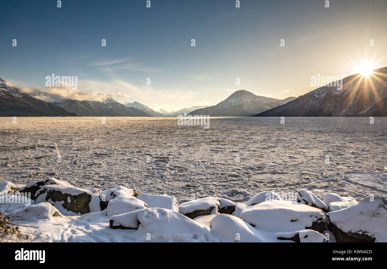 Alaska sunrise hi-res stock photography and images - Alamy