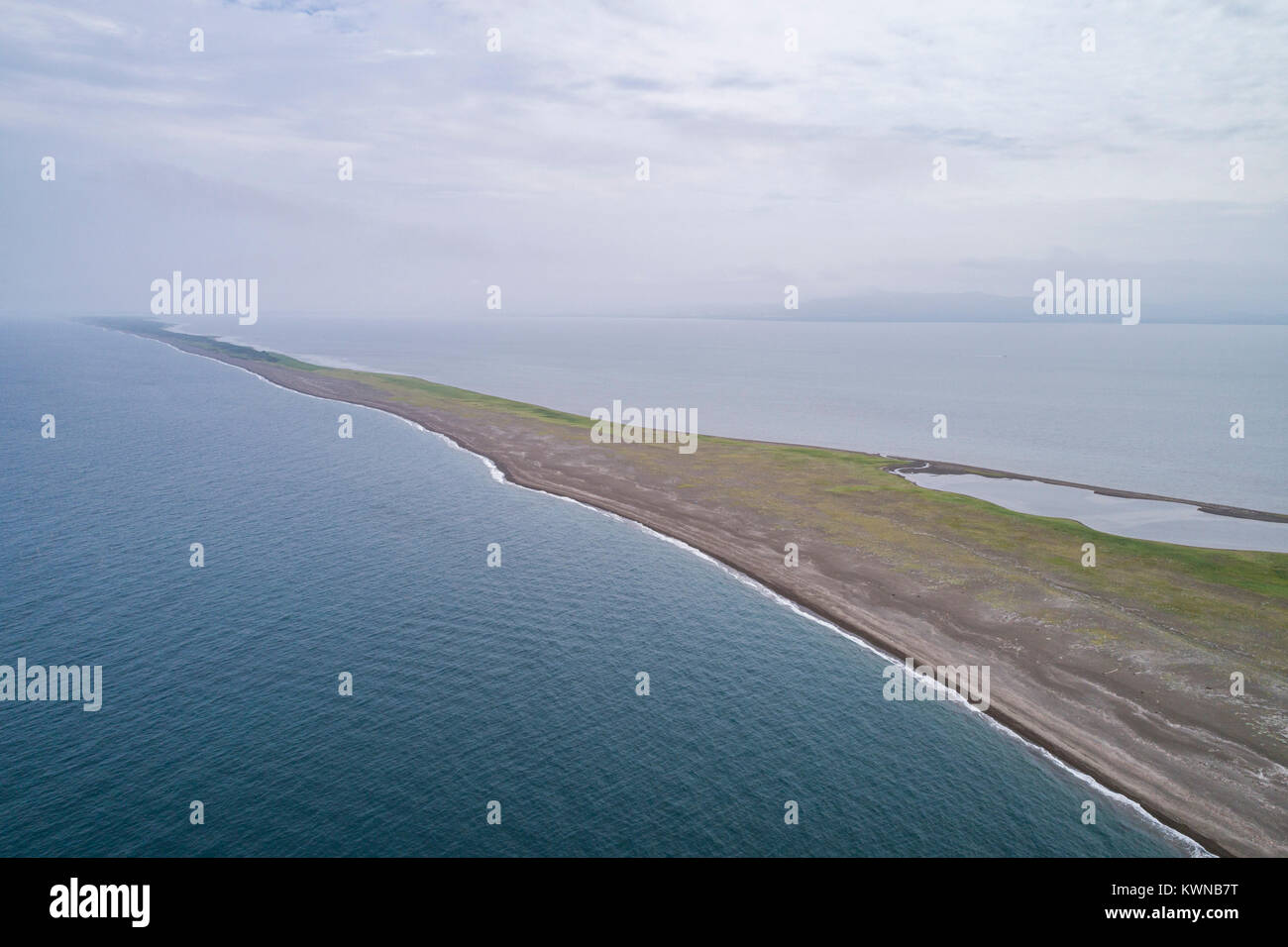 Lake Saroma, Yubetsu Town, Monbetsu District, Hokkaido Japan Stock ...