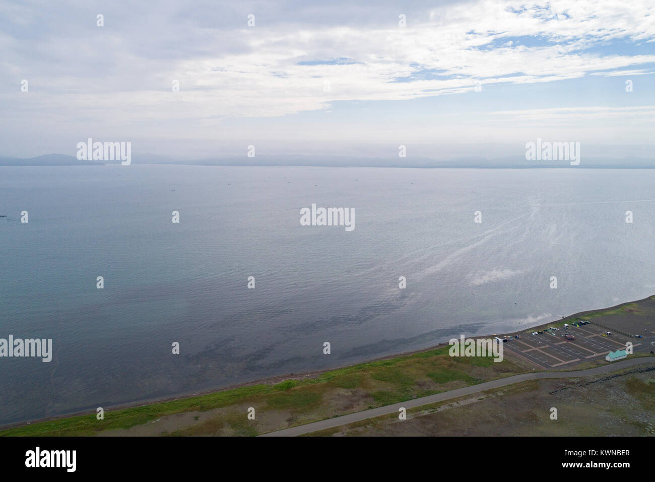 Lake Saroma, Yubetsu Town, Monbetsu District, Hokkaido Japan Stock ...