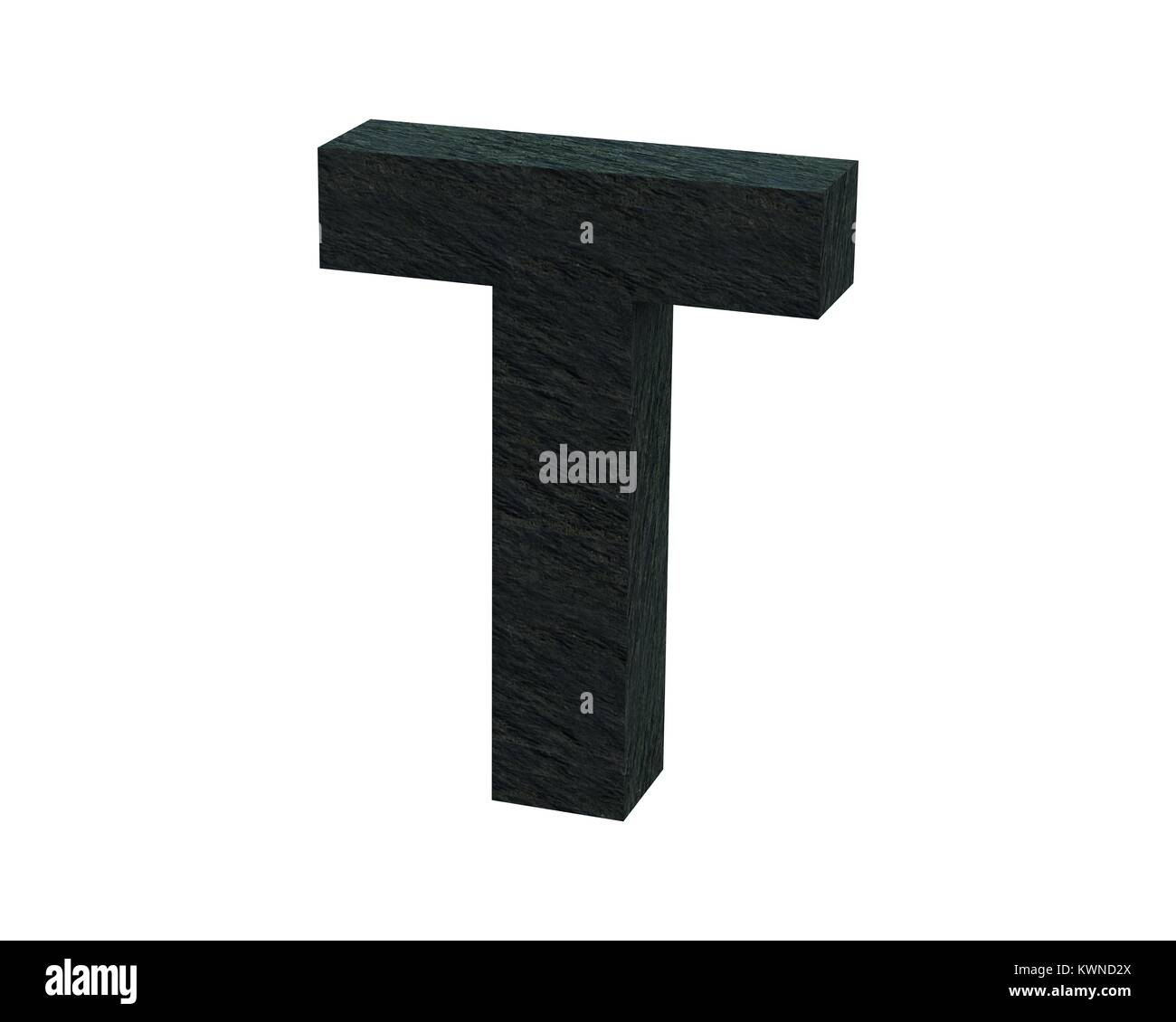 Font Stone state capital T 3D Stock Photo - Alamy