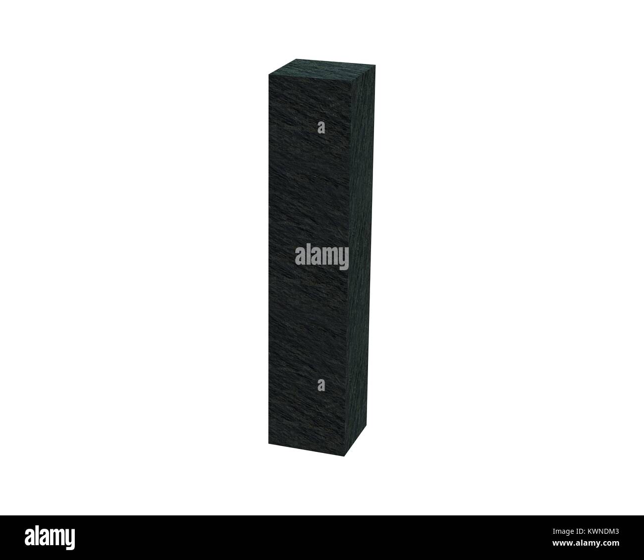 Font Stone state capital I 3D Stock Photo - Alamy