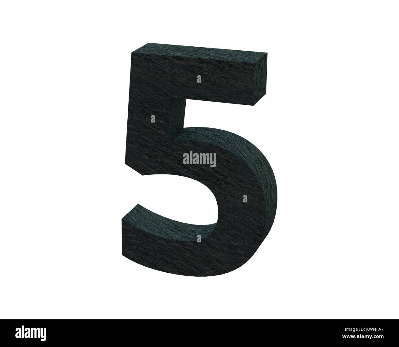 Numbers 5 Cut Out Stock Images & Pictures - Alamy