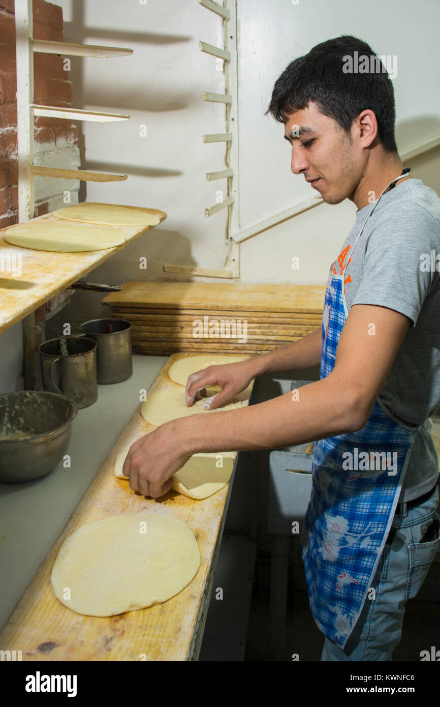 Boy Working Bakery High Resolution Stock Photography and Images - Alamy
