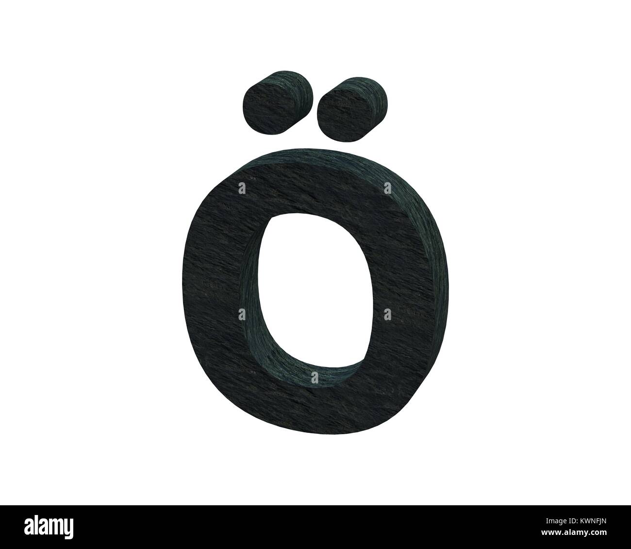 Font Stone slate ALT0252 3D Stock Photo - Alamy