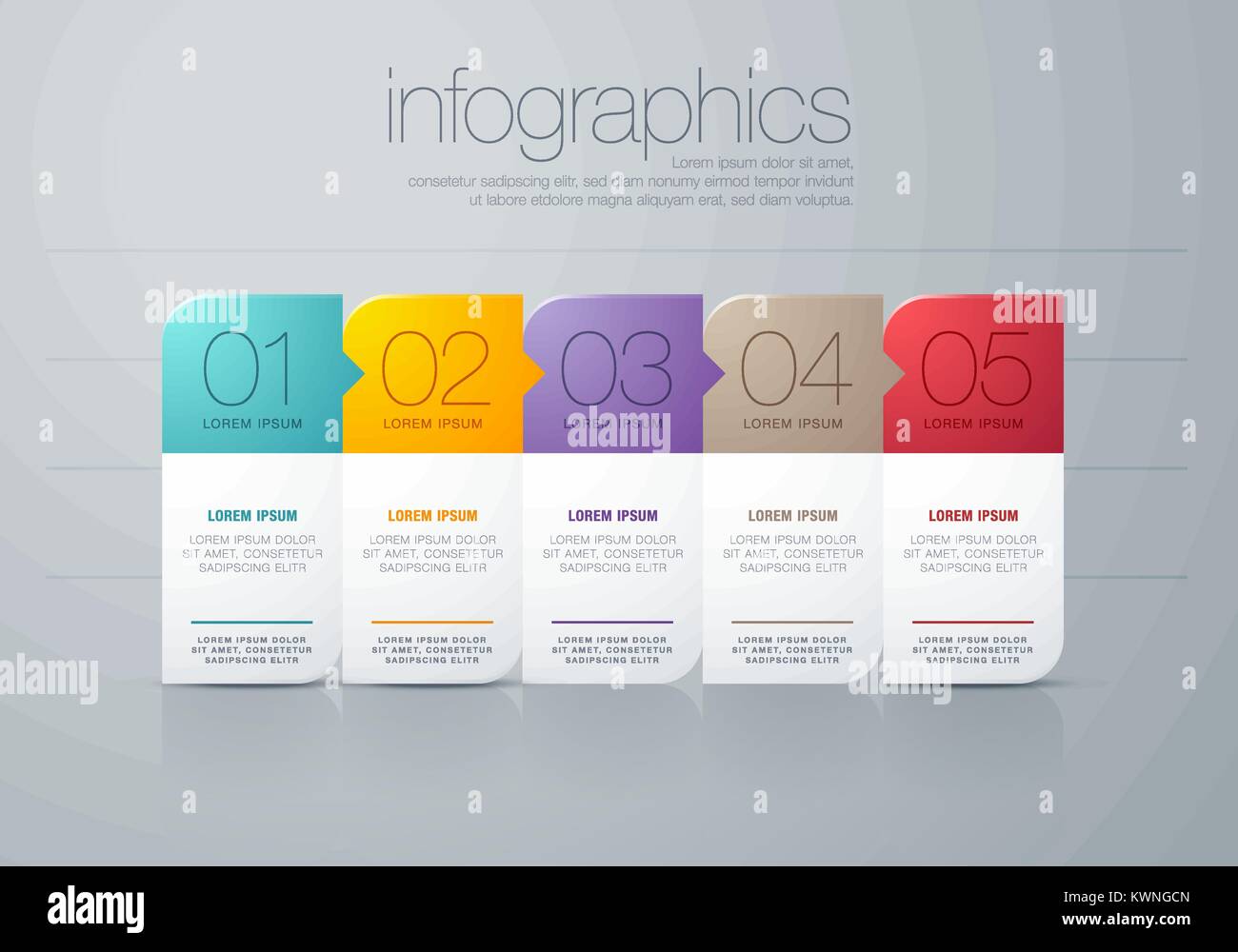 Infographics set elements charts Stock Vector Images - Alamy