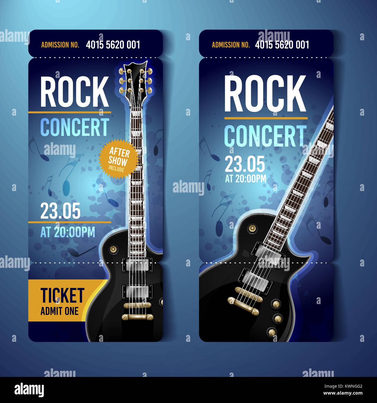 Concert Tickets Design