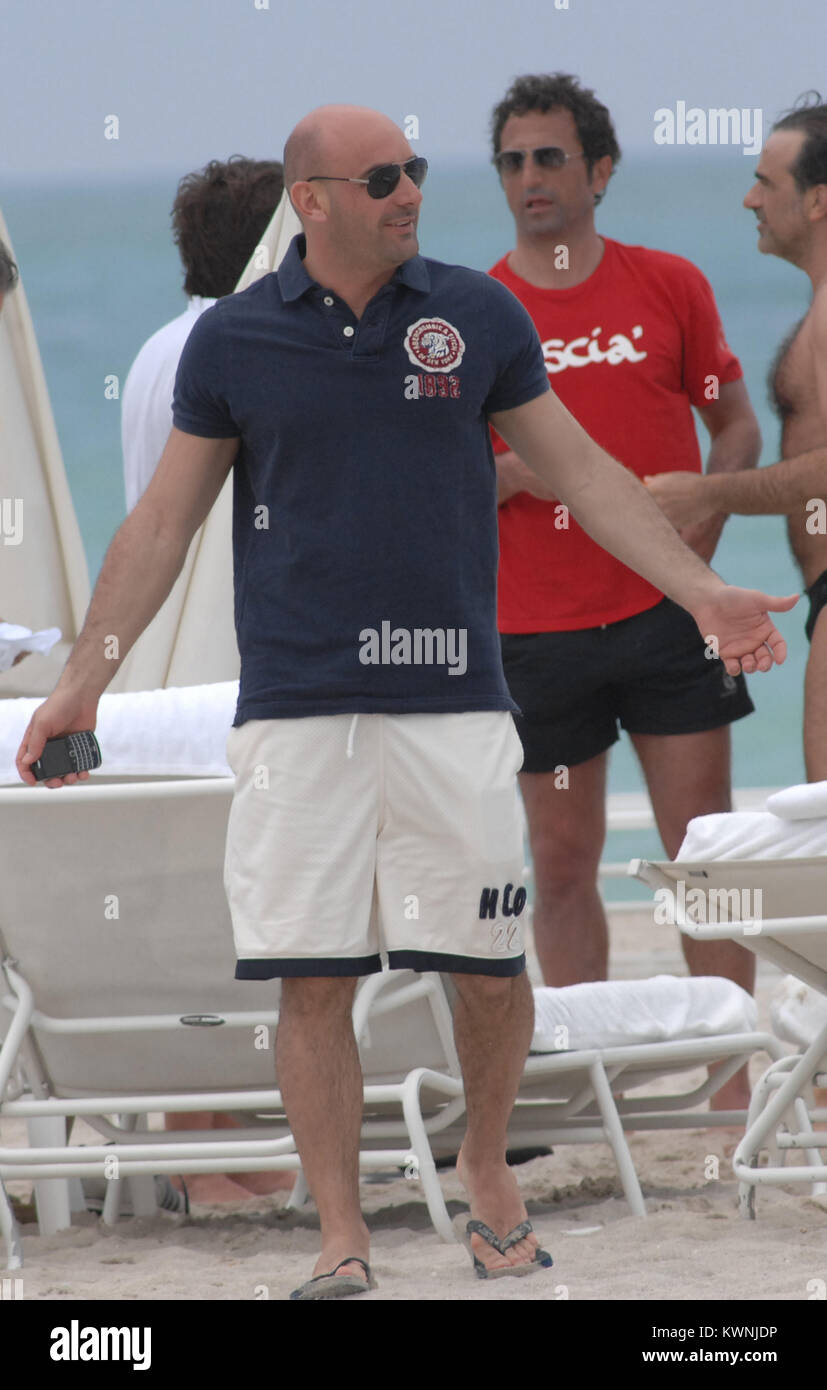 MIAMI BEACH, FL - MARCH 29: Walter Zenga a retired Italian Footballer ...