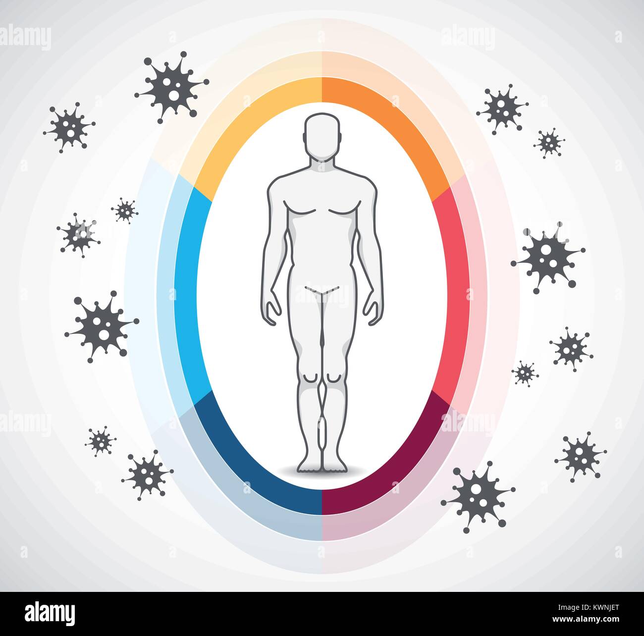 Human body bacteria hi-res stock photography and images - Alamy