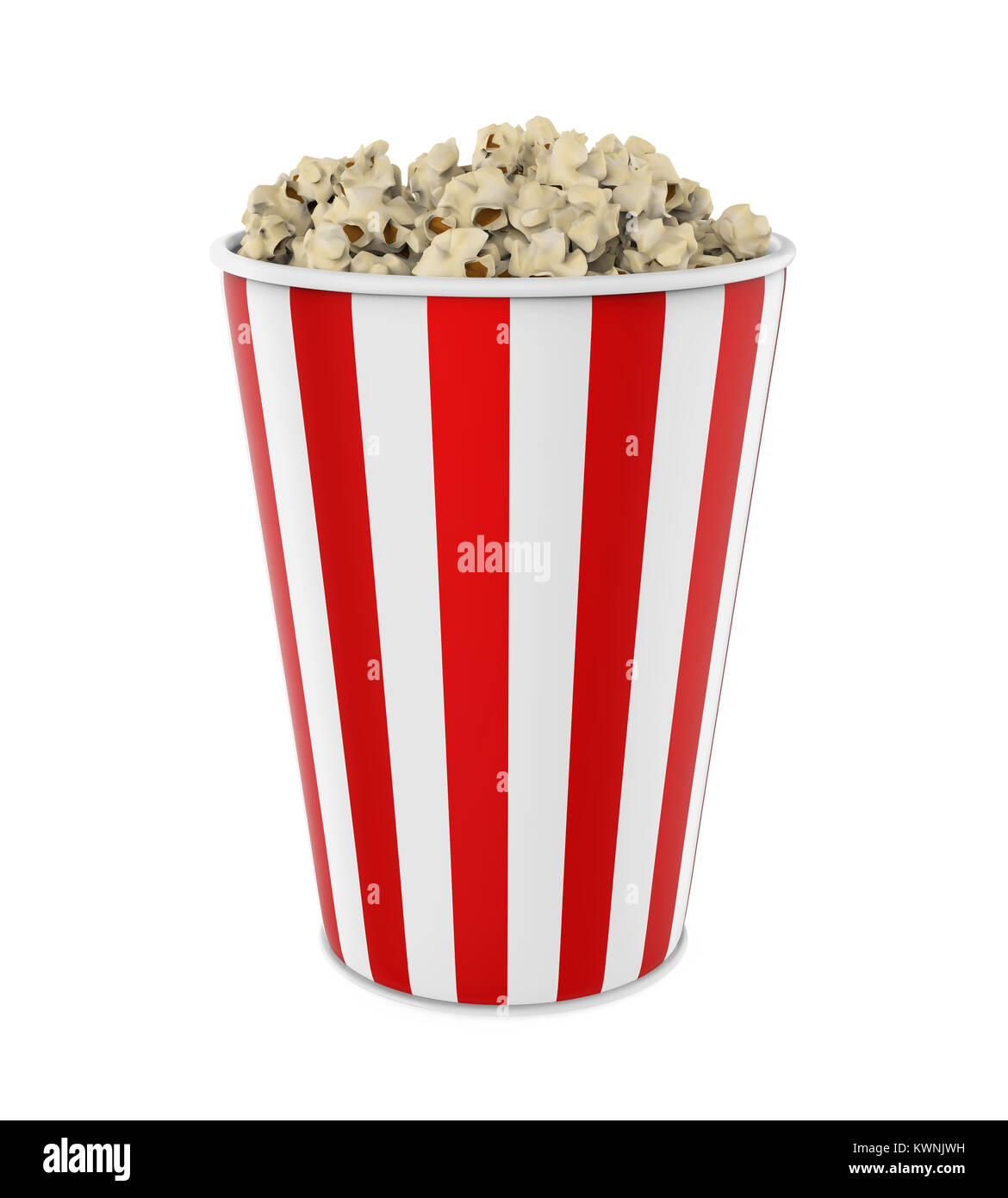 Popcorn Box Isolated Stock Photo - Alamy