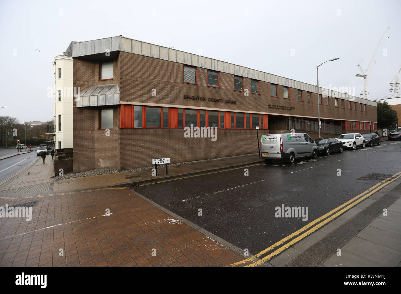 Brighton County Court stock photo Stock Photo - Alamy