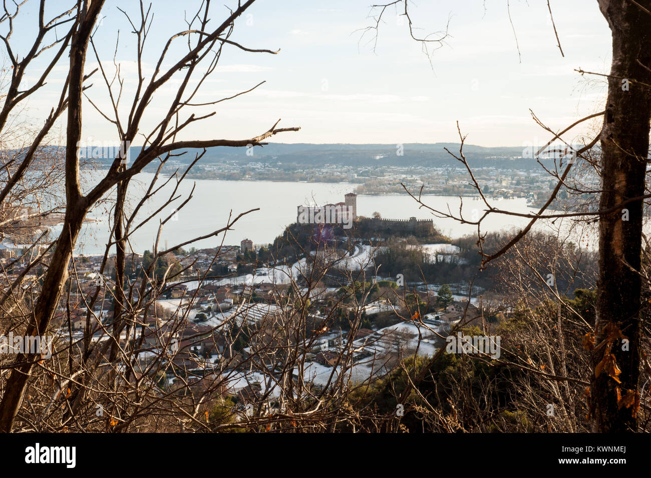 Rocca old castle angera hi-res stock photography and images - Alamy