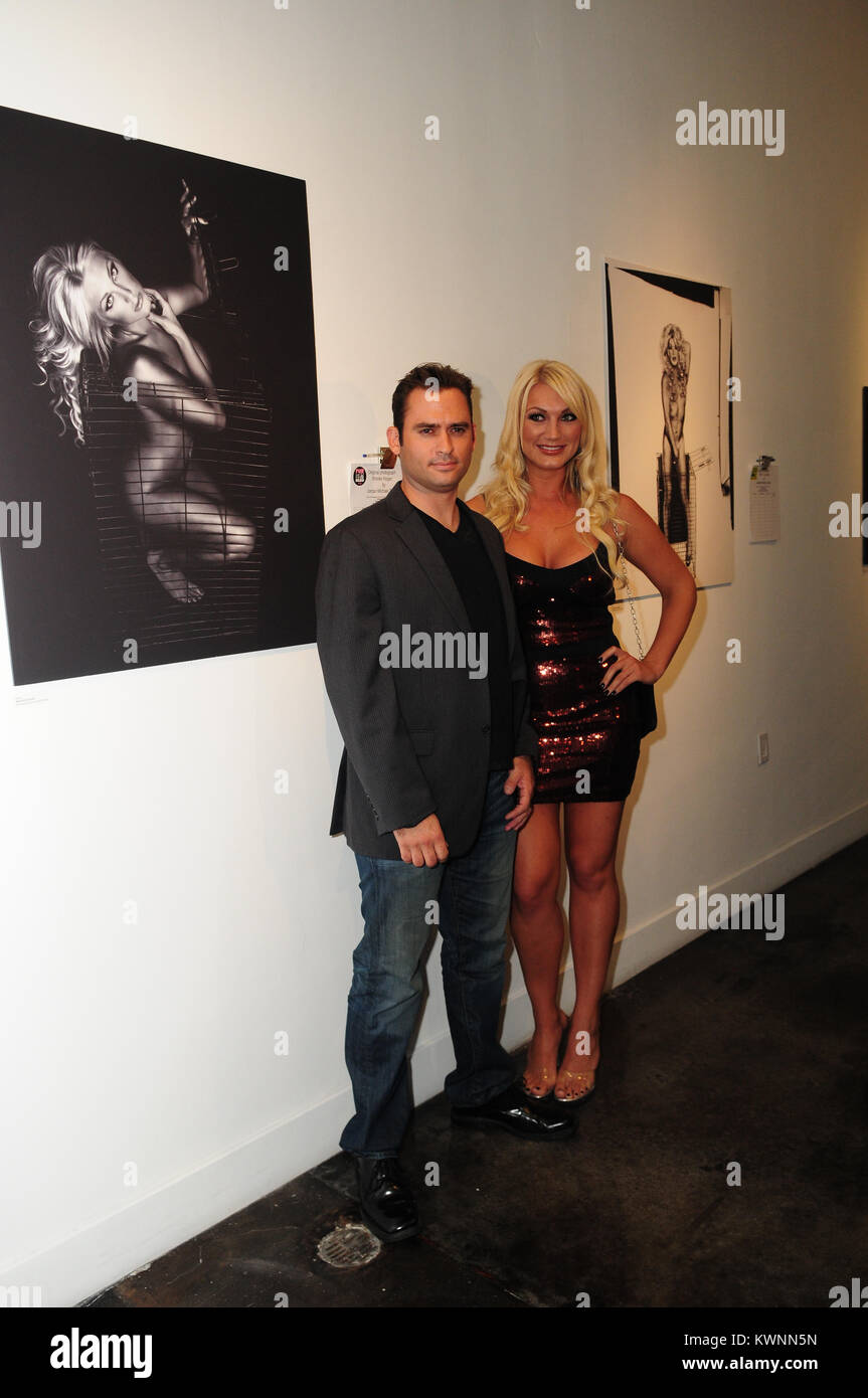 MIAMI, FL - AUGUST 11: Jordan Michael Zuniga Brooke Hogan at Brooke ...