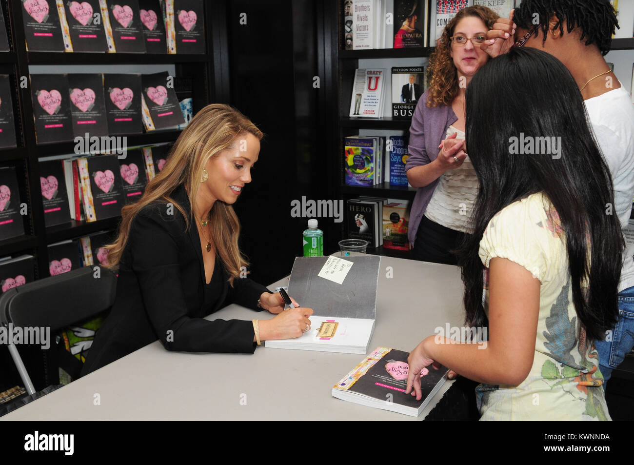 MIAMI BEACH, FL - APRIL 20: Actress Elizabeth Berkley discusses and ...