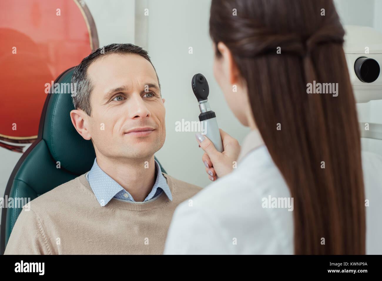 Professional portrait in eye hi-res stock photography and images - Alamy