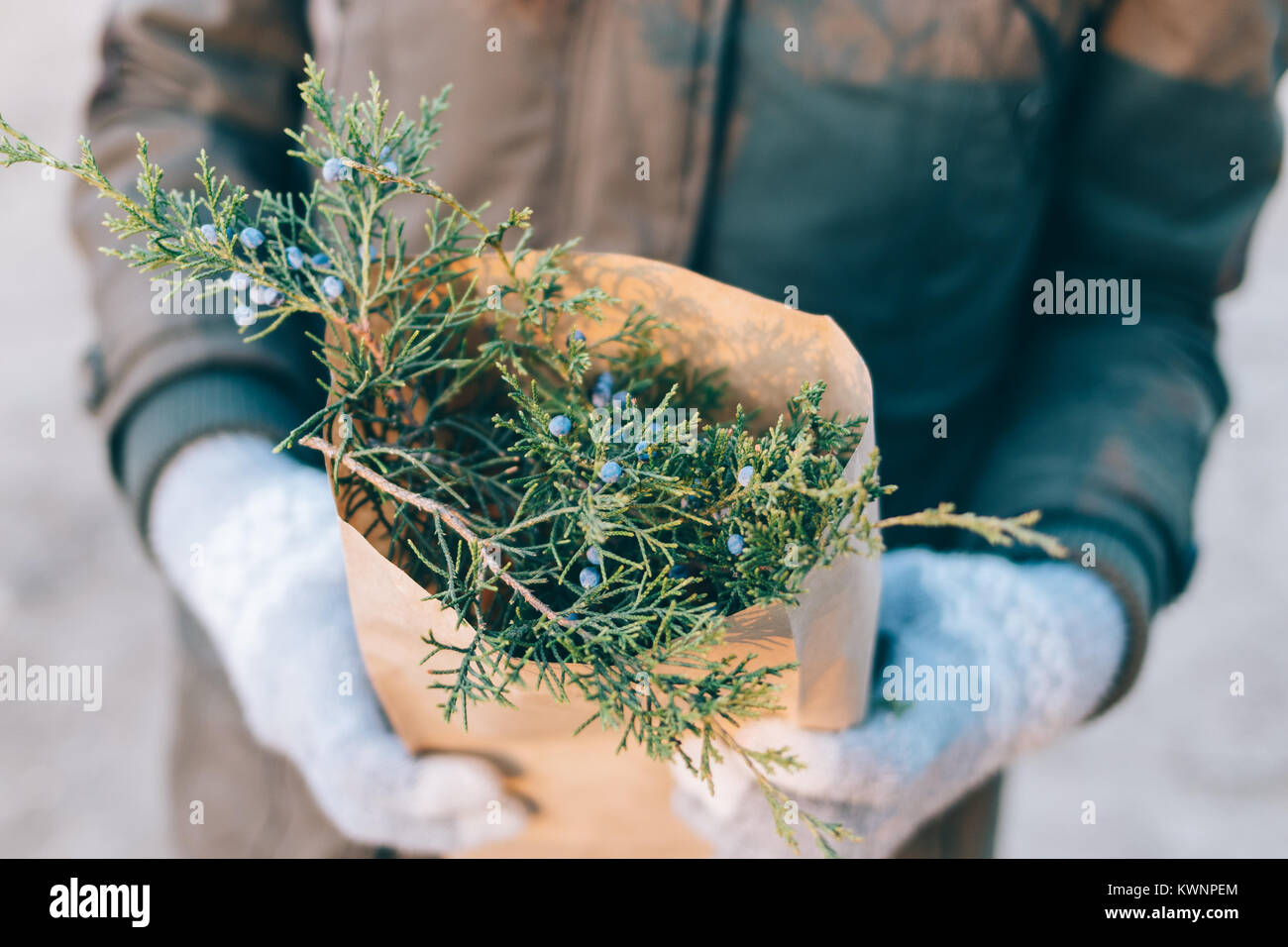 Paper bag outside in nature hi-res stock photography and images - Alamy
