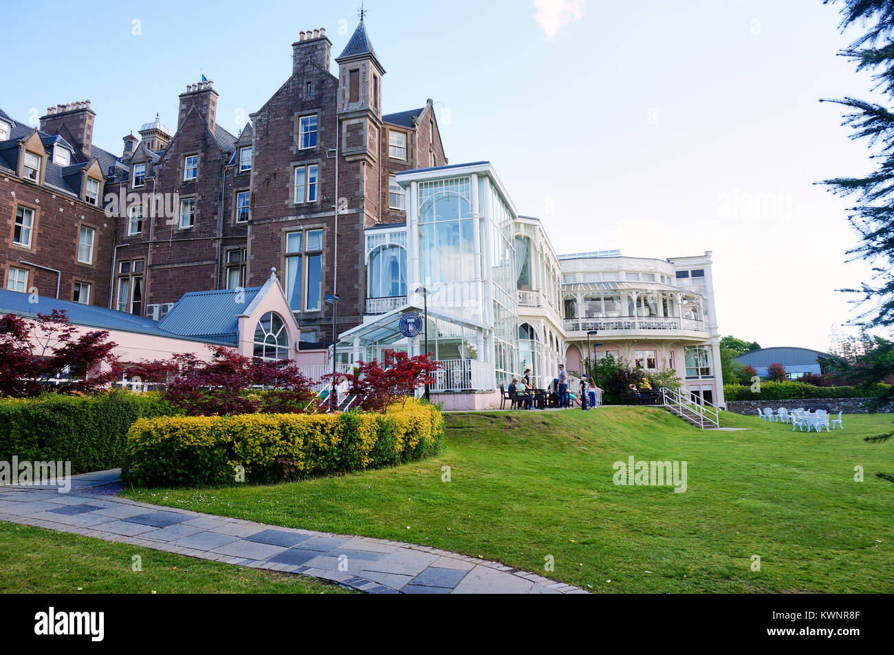 Crieff Hydro hotel, Crieff, a popular tourists destination in Scotland ...