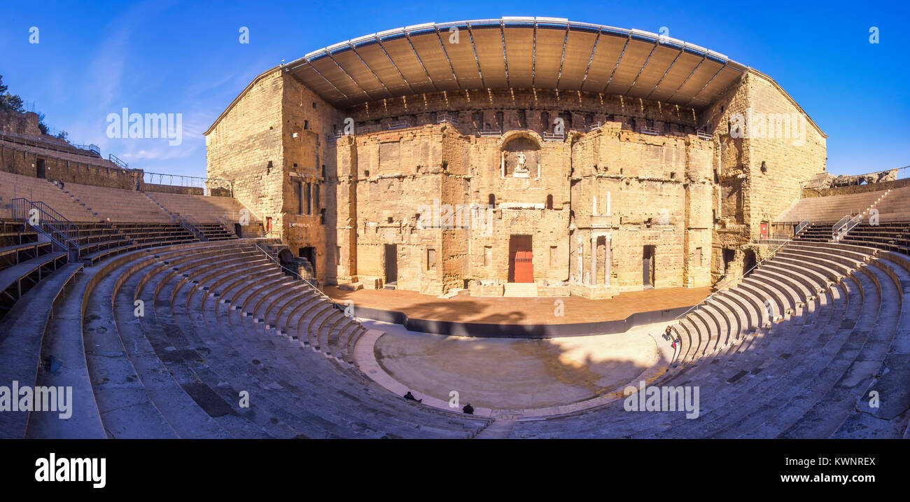 Amphitheatre orange france hi-res stock photography and images - Alamy