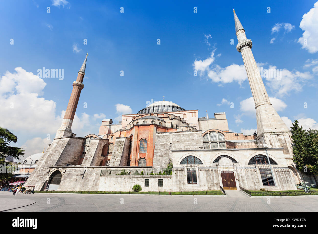 Hagia Sophia in Istanbul, Turkey. Hagia Sophia is the greatest monument ...