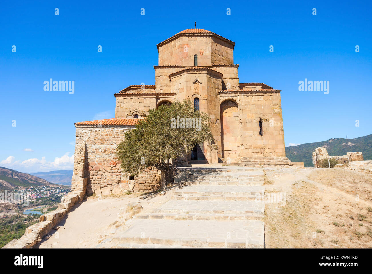 Jvari Monastery is a 6-th century Georgian Orthodox monastery above ...