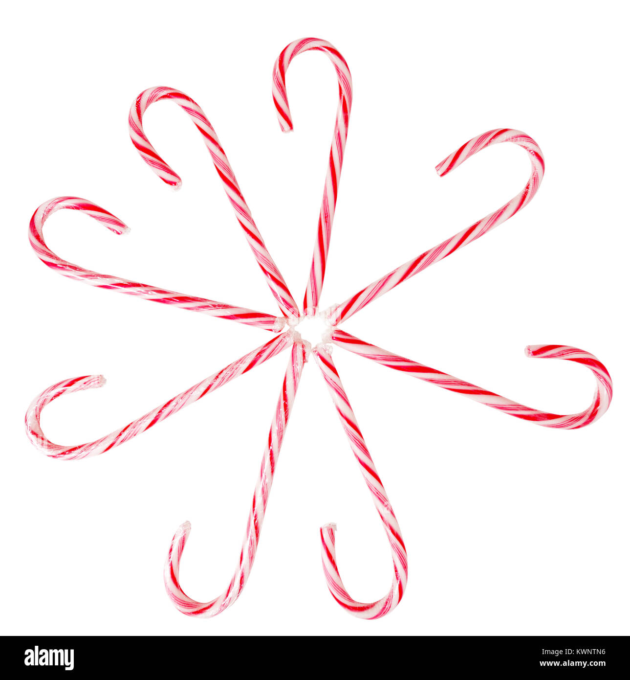 Candy cane pinwheel decoration Stock Photo - Alamy