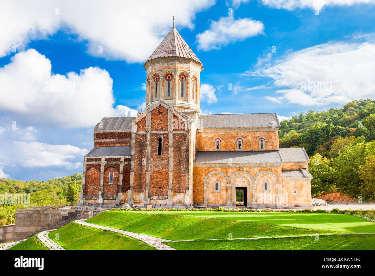 Saint Nino Bodbe Monastery is a Georgian Orthodox monastic complex and ...