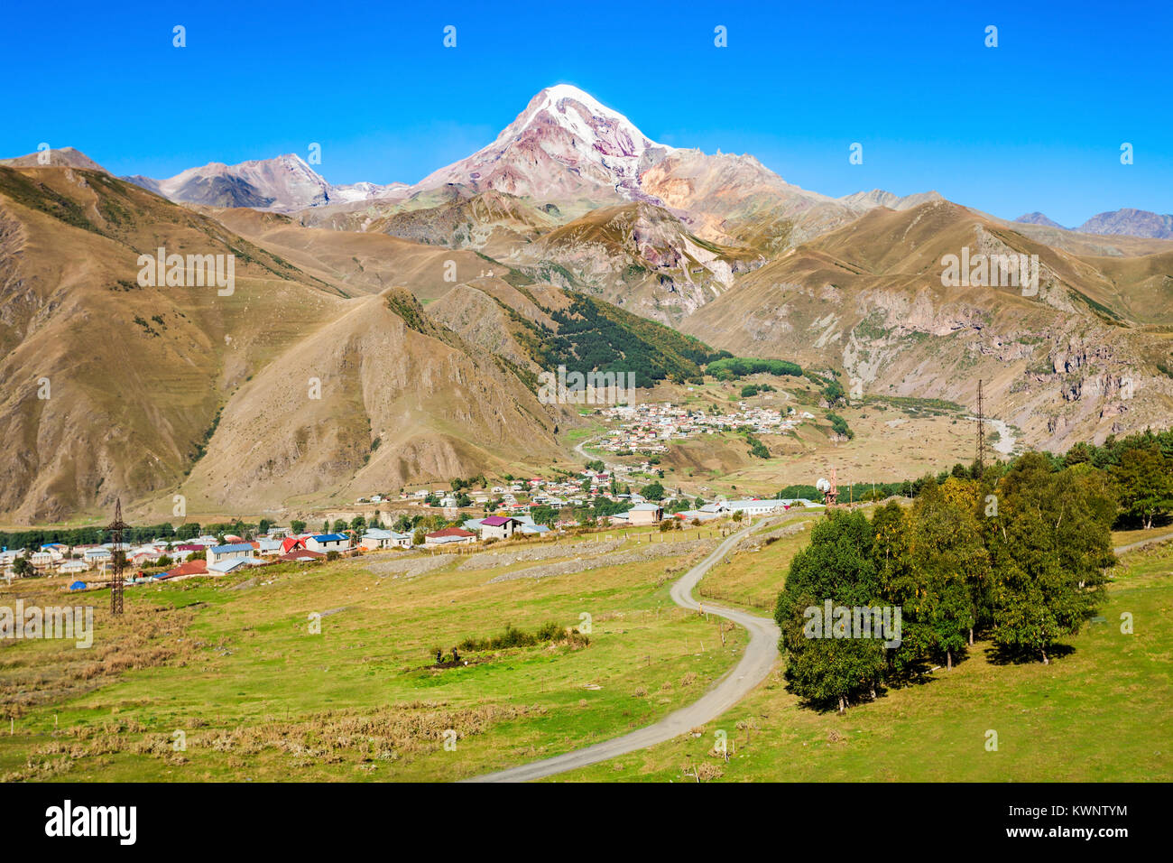 Mount kazbek climbing hi-res stock photography and images - Alamy
