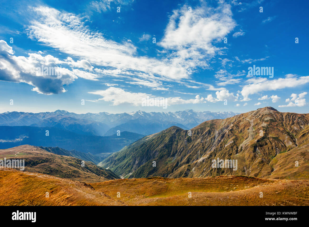Greater caucasus main mountain ridge hi-res stock photography and ...