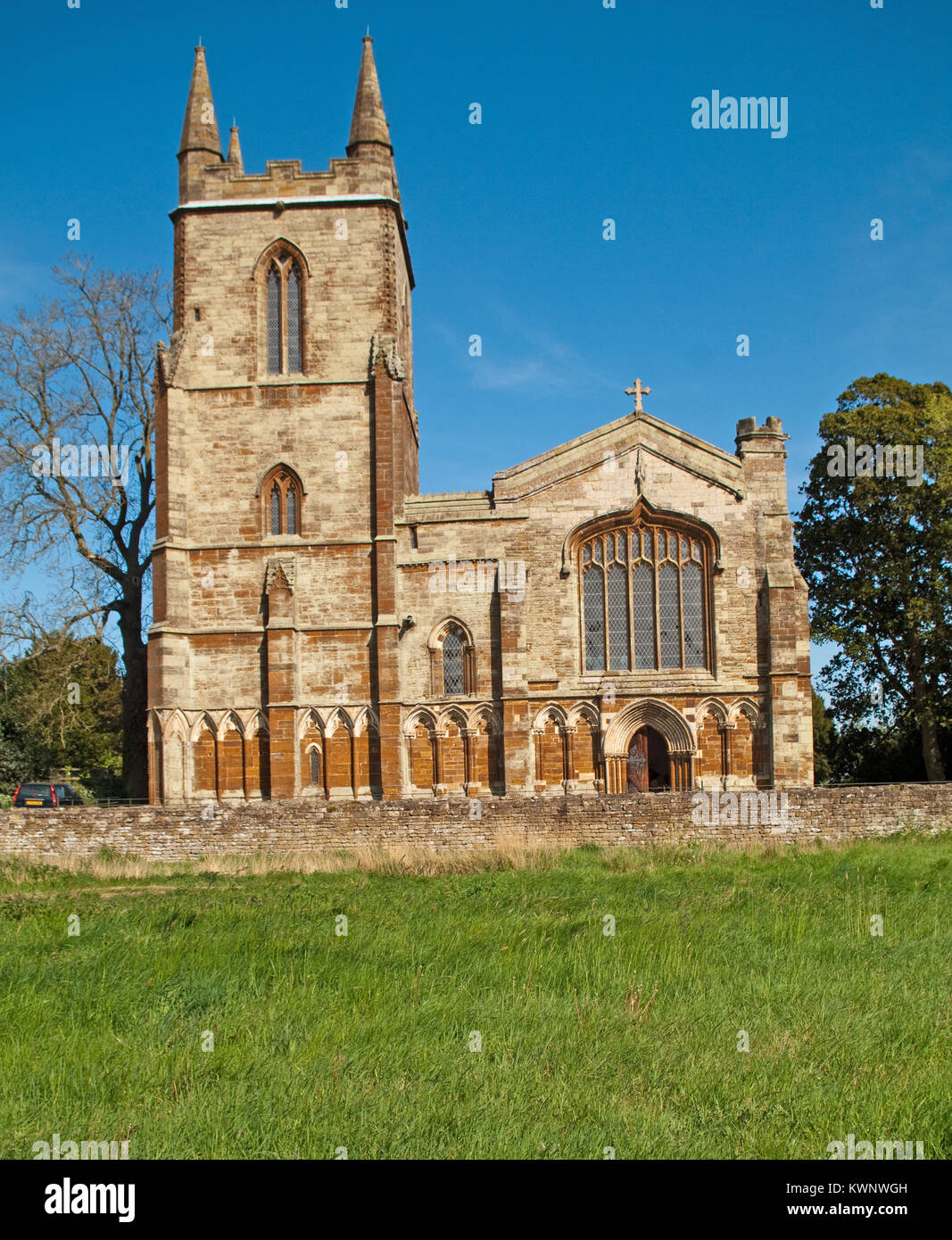 Canons Ashby, St Mary Church, Northamptonshire, England Stock Photo - Alamy