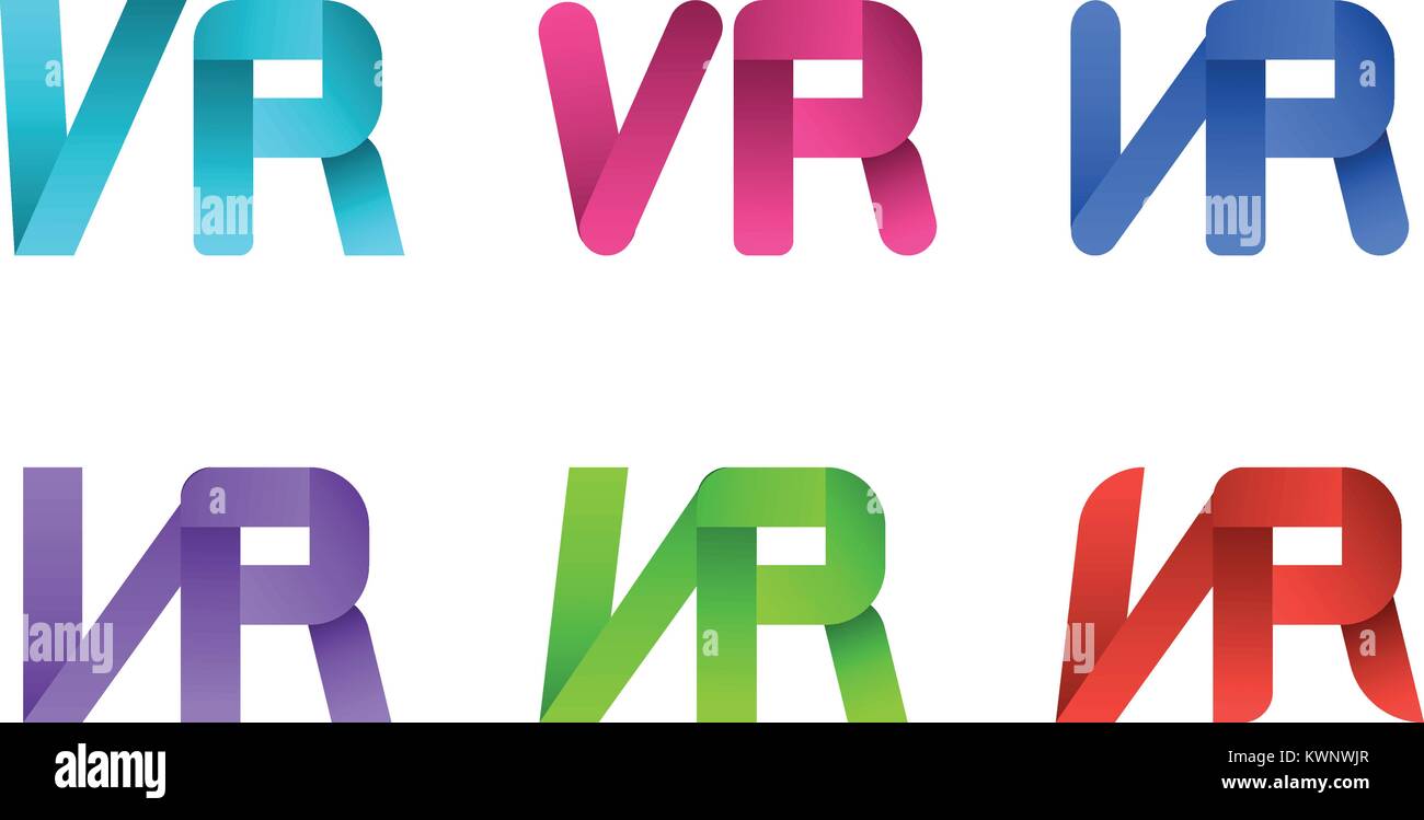Vr vector vectors hi-res stock photography and images - Alamy