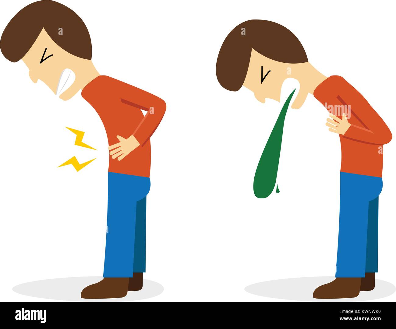Vomiting man hi-res stock photography and images - Alamy