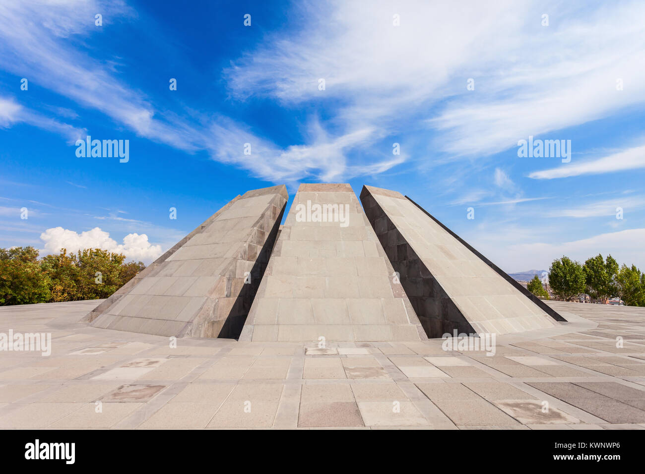 Tsitsernakaberd - The Armenian Genocide memorial complex is Armenia ...