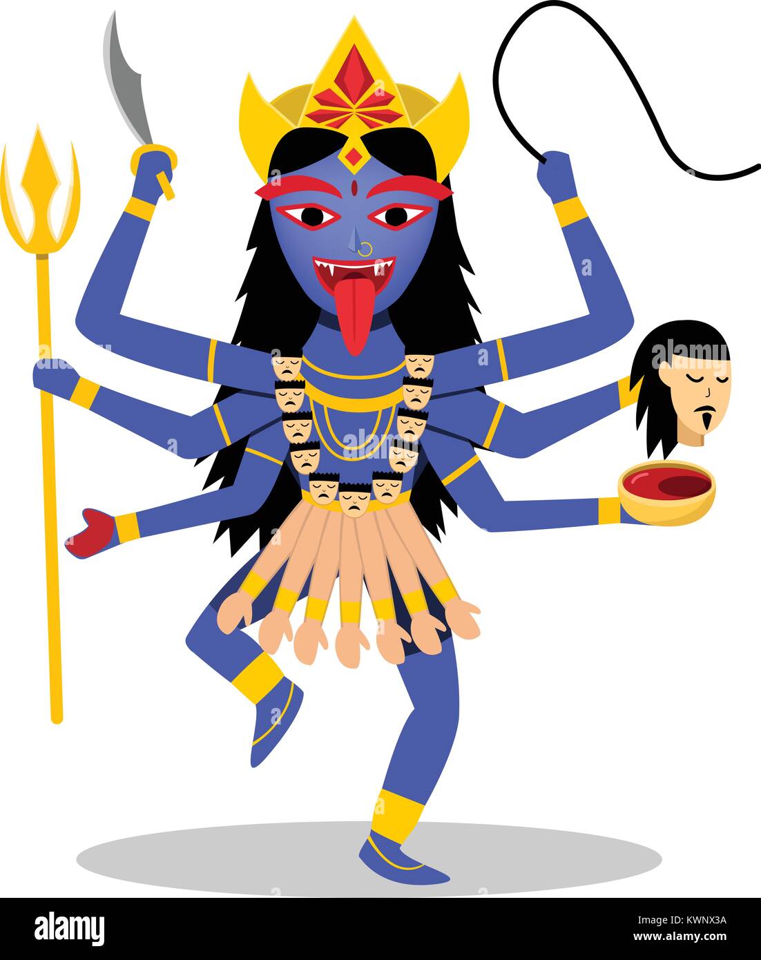 Hindu vector vectors hi-res stock photography and images - Alamy