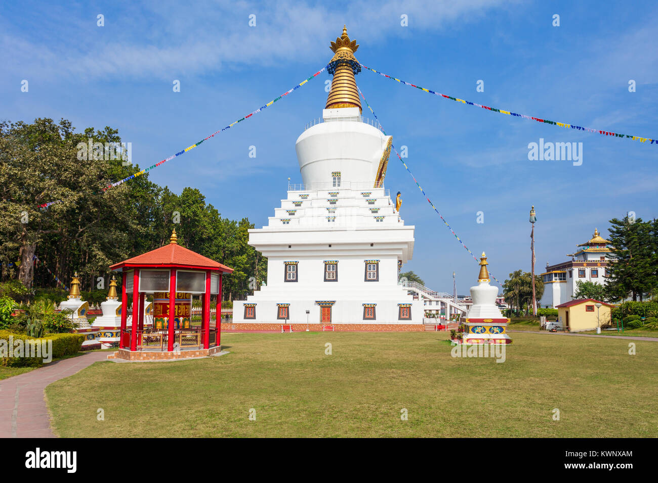 Largest stupa in world hi-res stock photography and images - Alamy