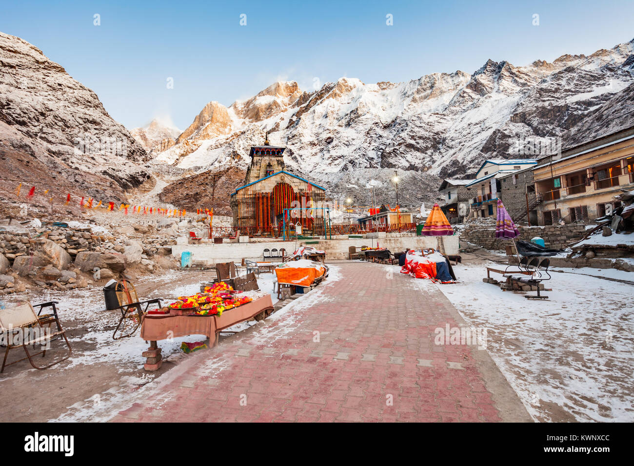 Kedarnath Temple is a Hindu temple dedicated to god Shiva. It is on the ...