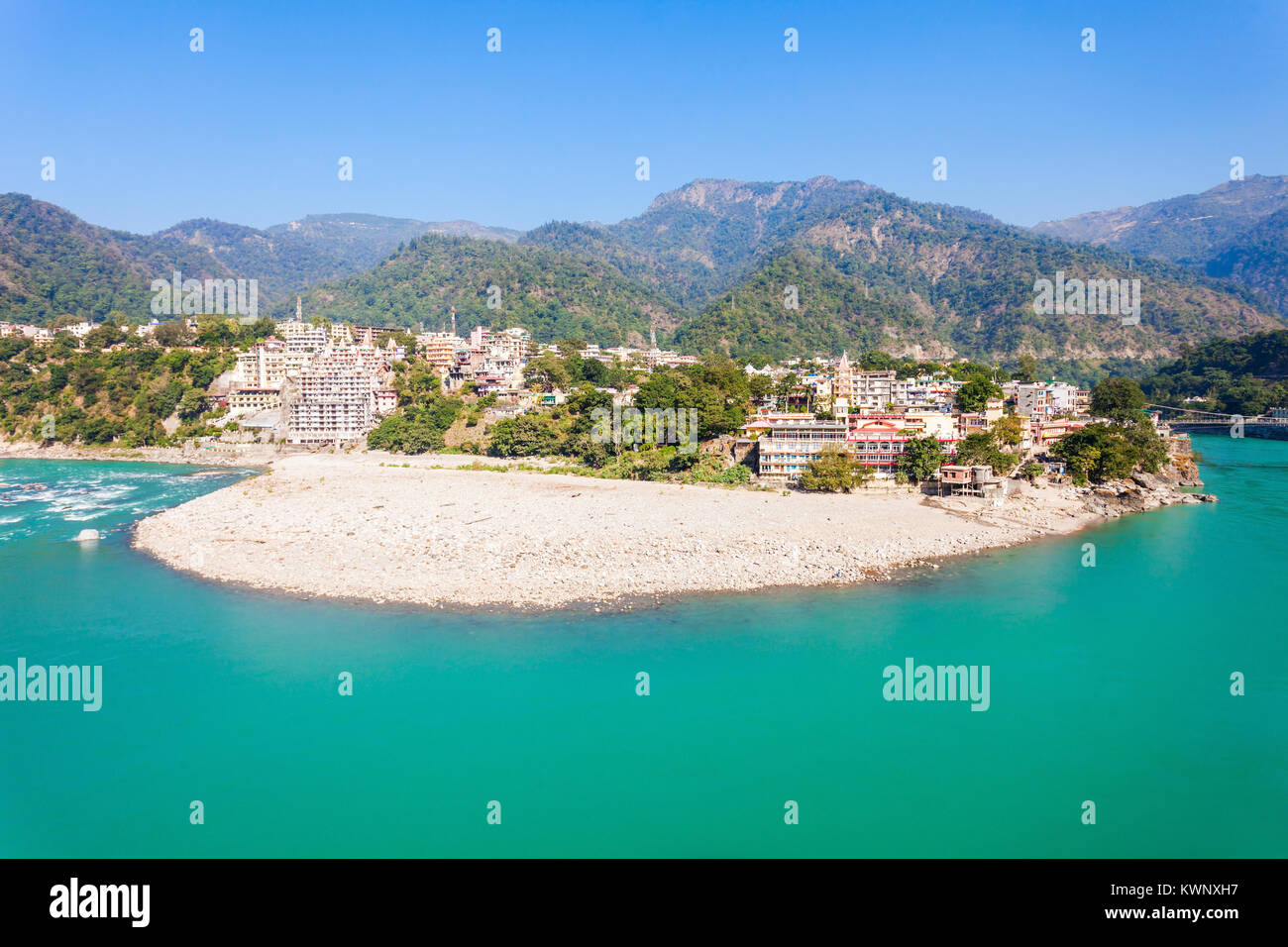 Himalayas at rishikesh india hi-res stock photography and images - Alamy