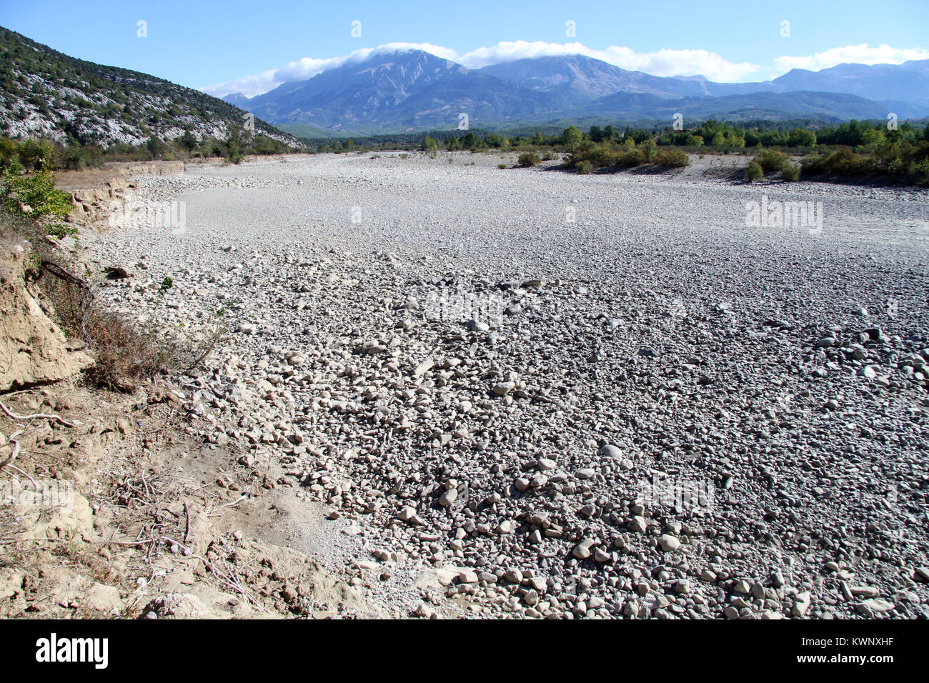 Wide river bed hi-res stock photography and images - Alamy